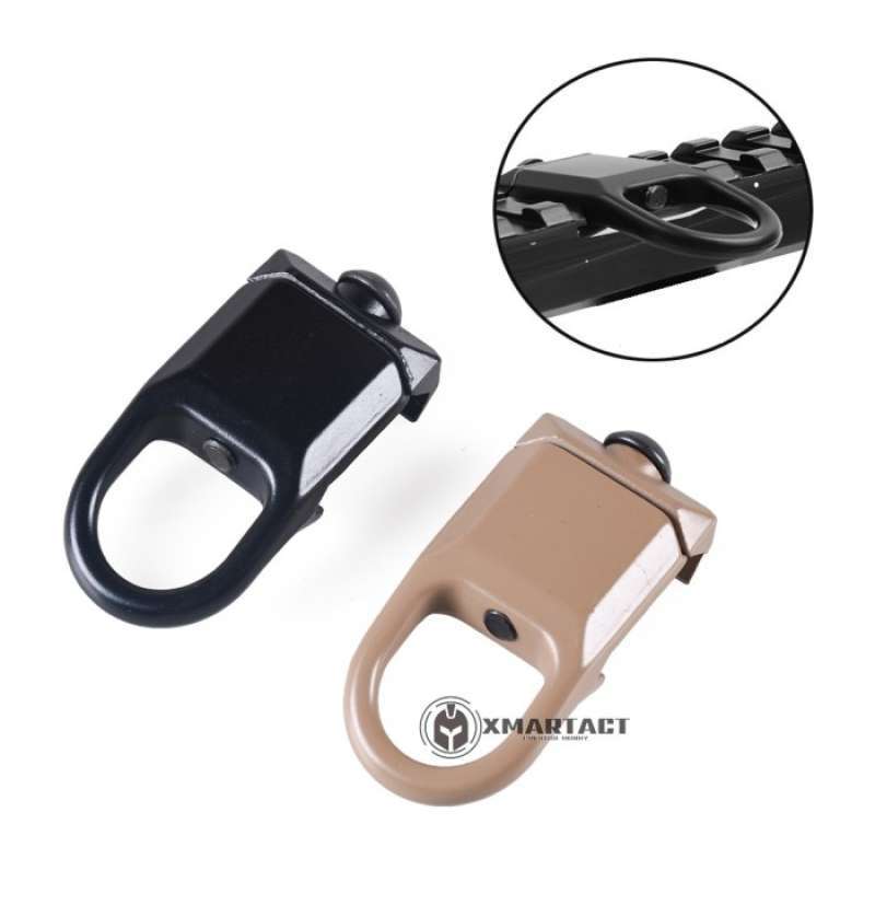Jual Quick Detach Qd Rsa Sling Swivel Mount Adapter 20Mm Airsoft Wggg ...