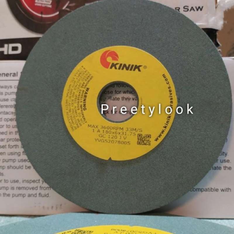 Promo Batu Gerinda Duduk 7 Inch Kinik 180 X 6 X 31.75 1A Gc 120 Jv ...