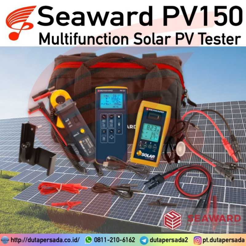 Promo Seaward Pv150 Complete Solar Pv Test Kit Panel Cell Meter Tester ...