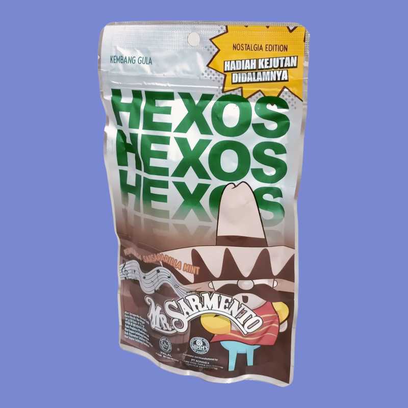 Jual Hexos Mr. Sarmento Permen Rasa Sarsaparilla Mint [isi 20 Butir] Di ...
