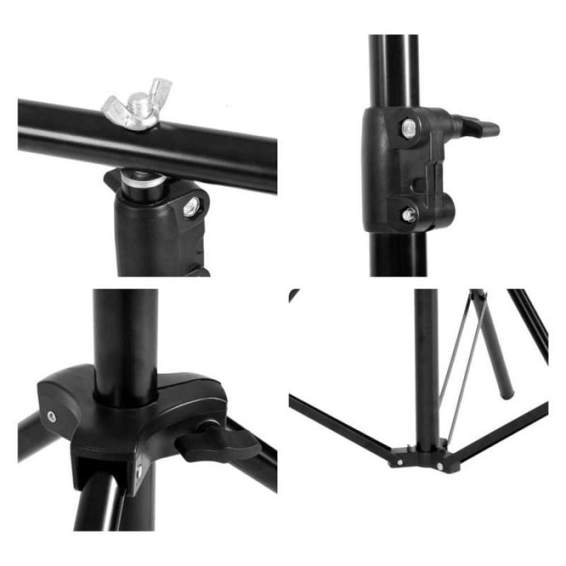 Jual Tripod Stand Background Backdrop Fotograpi Photography T-shape 4 ...