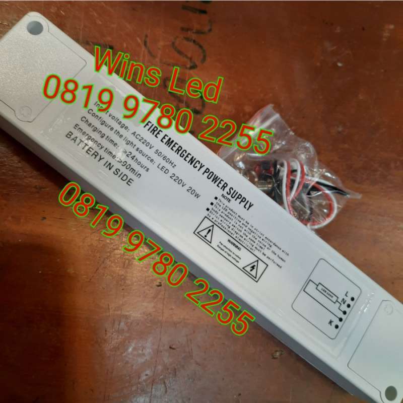 Jual Nicad Battery Ballast Emergency Led Power Pack Powerpack Baterai ...