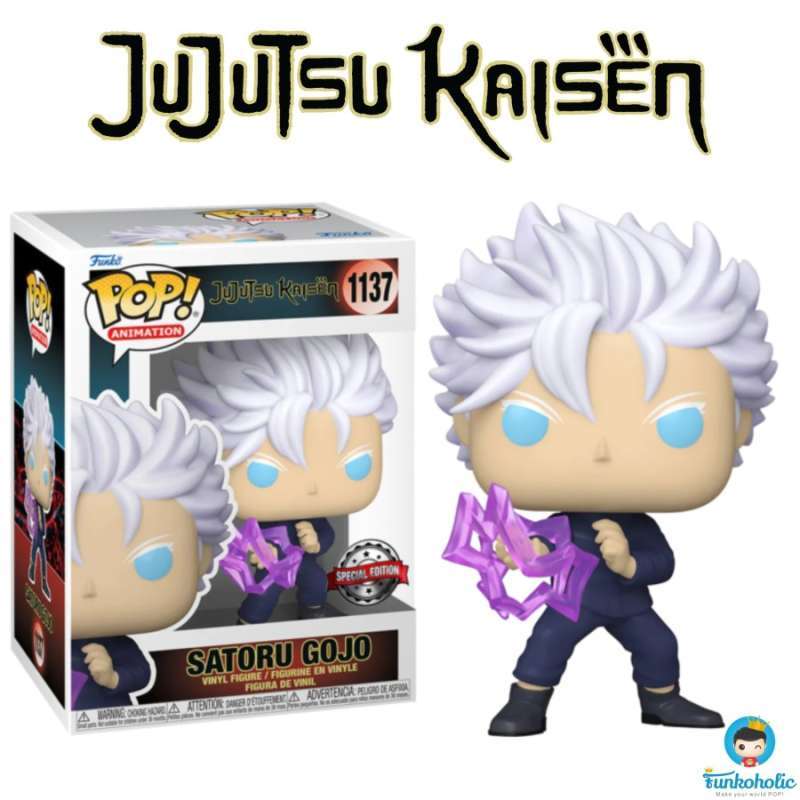 Promo Funko Pop! Jujutsu Kaisen - Satoru Gojo (hollow Purple ...