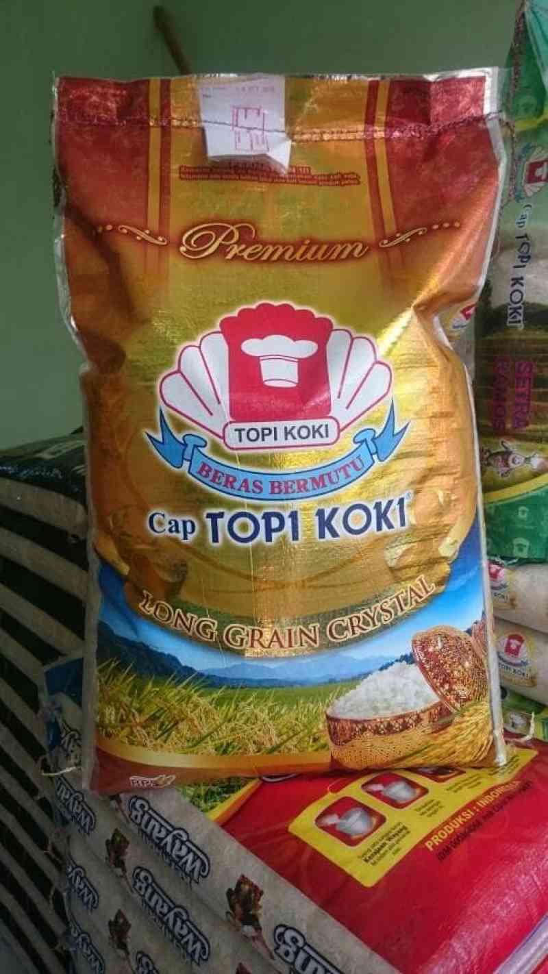 Promo Beras Topi Koki Premium Long Grain 20Kg Diskon 33% di Seller Ken ...