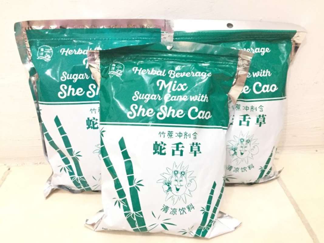 Jual She She Cao Herbal Beverage Mix Sugar Cane / Sheshecao / Cua Ci ...