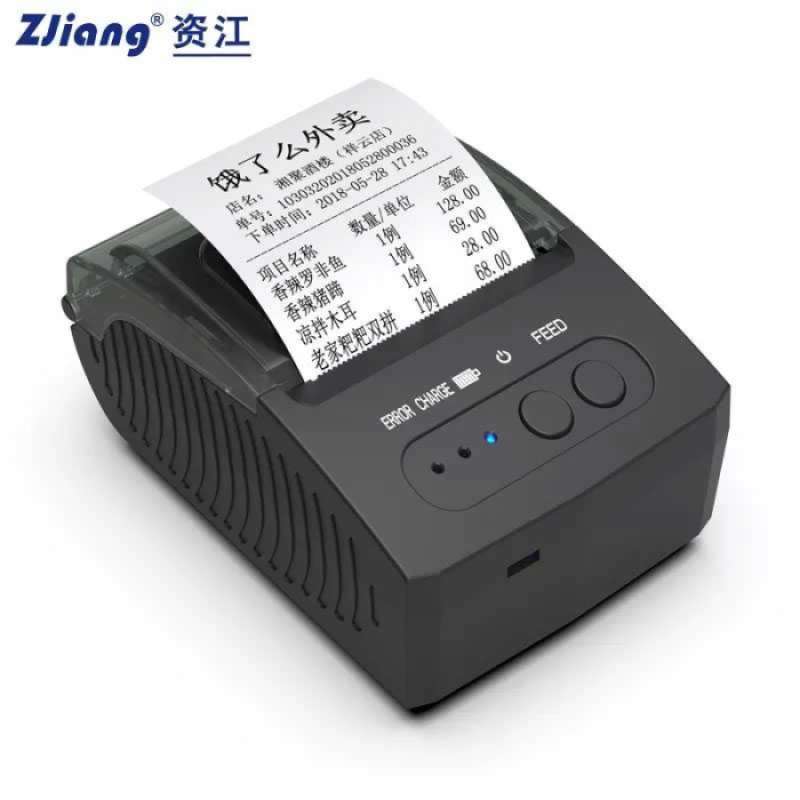 Promo Mini Portable Bluetooth Thermal Receipt Printer Bill Diskon 23% ...