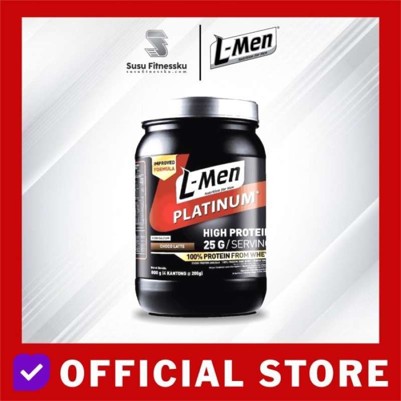 Jual L-men Platinum 800 Gr Whey Protein L Men Platinum Lmen Whey Gold ...