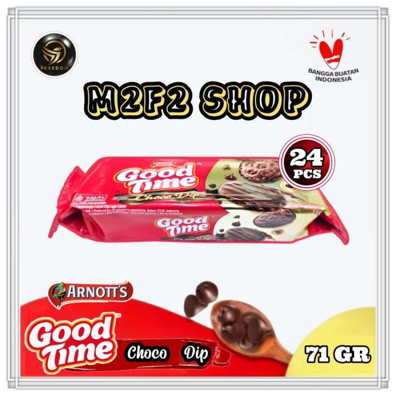 Promo Good Time Choco Dip Cookies | Kukis Lapis Cokelat - 71 gr ...