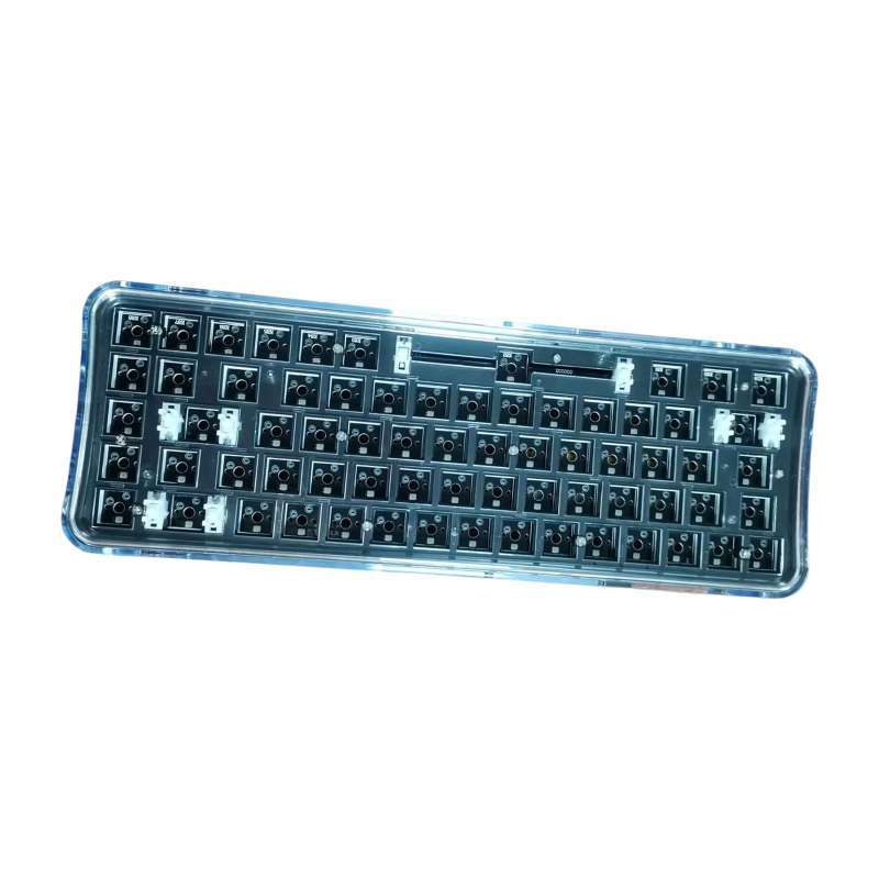 Jual 68 Keys Wired Wireless Mechanical Keyboard Hot Swappable Switch ...