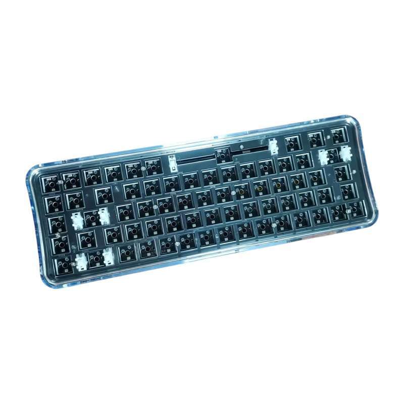 Jual 68 Keys Wired Wireless Mechanical Keyboard Hot Swappable Switch ...