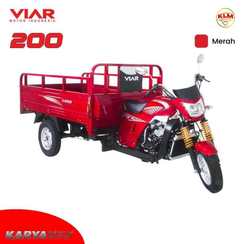 Jual NEW KARYA 200 L MERAH TERBARU OTR BECAK 200 PROMO JULI 2021 di ...