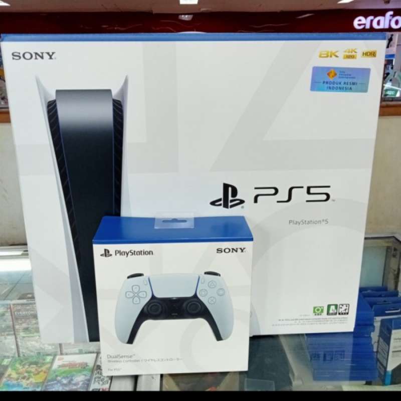 Jual PS5 SONY/PLAYSTATION 5 DISC BUNDLE 2 STICK ORIGINAL di Seller Emma Store - Kota Jakarta ...