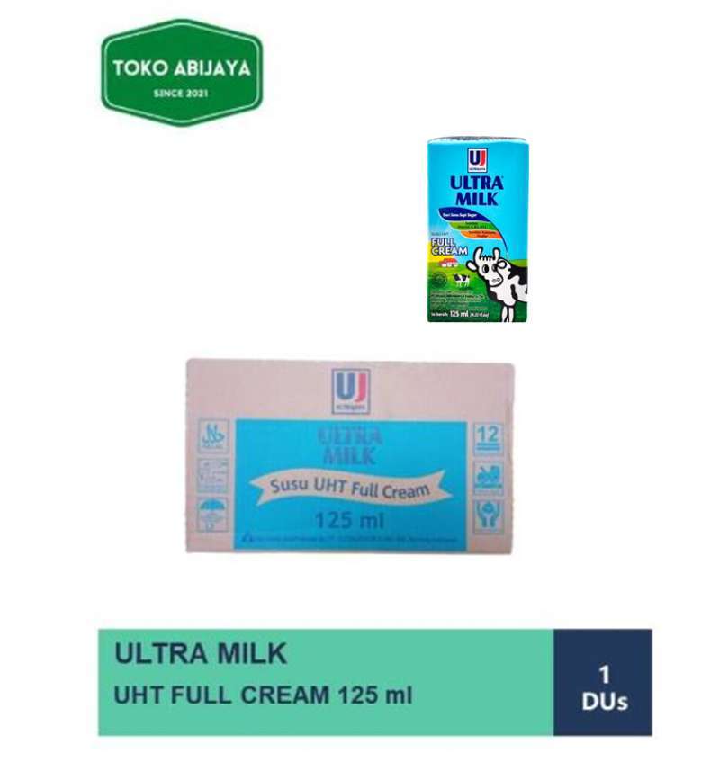 Jual Ultramilk Uht 125 Ml Full Cream Terbaru - Harga Promo Februari ...