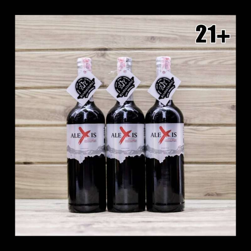 Promo Paket 3 Alexis Anggur Merah 600ml - Anggur Beverages ...