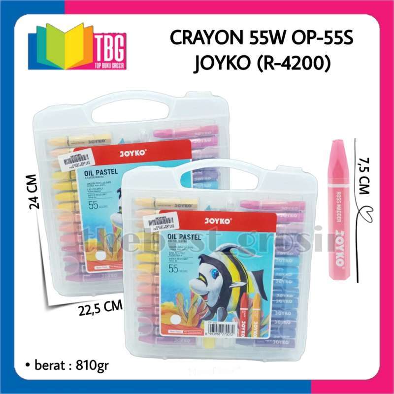Jual Crayon Joyko Isi 55 Original Harga Termurah Juni 2024 | Blibli