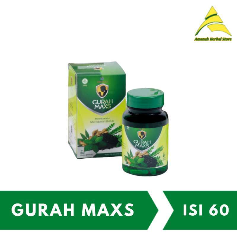 Jual Kapsul Gurah Batuk | Gurah MAXS Herbal Meredakan Batuk isi 60 ...