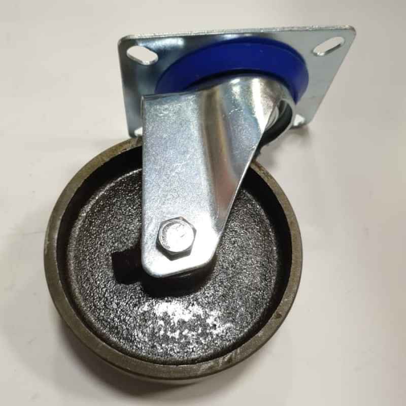 Jual Roda Besi Medium Duty China 4 inch Plat Hidup di Seller Khanza ...