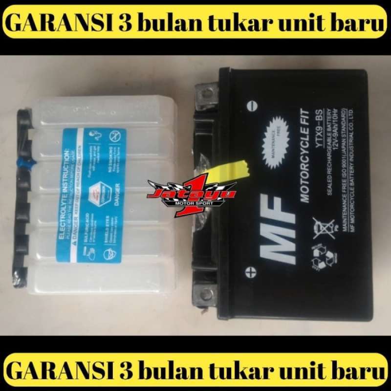 Jual Aki motor MF YTX9 - BS ninja 250 inazuma bandit gsx cbr ktm duke di Seller TDR Autorace ...