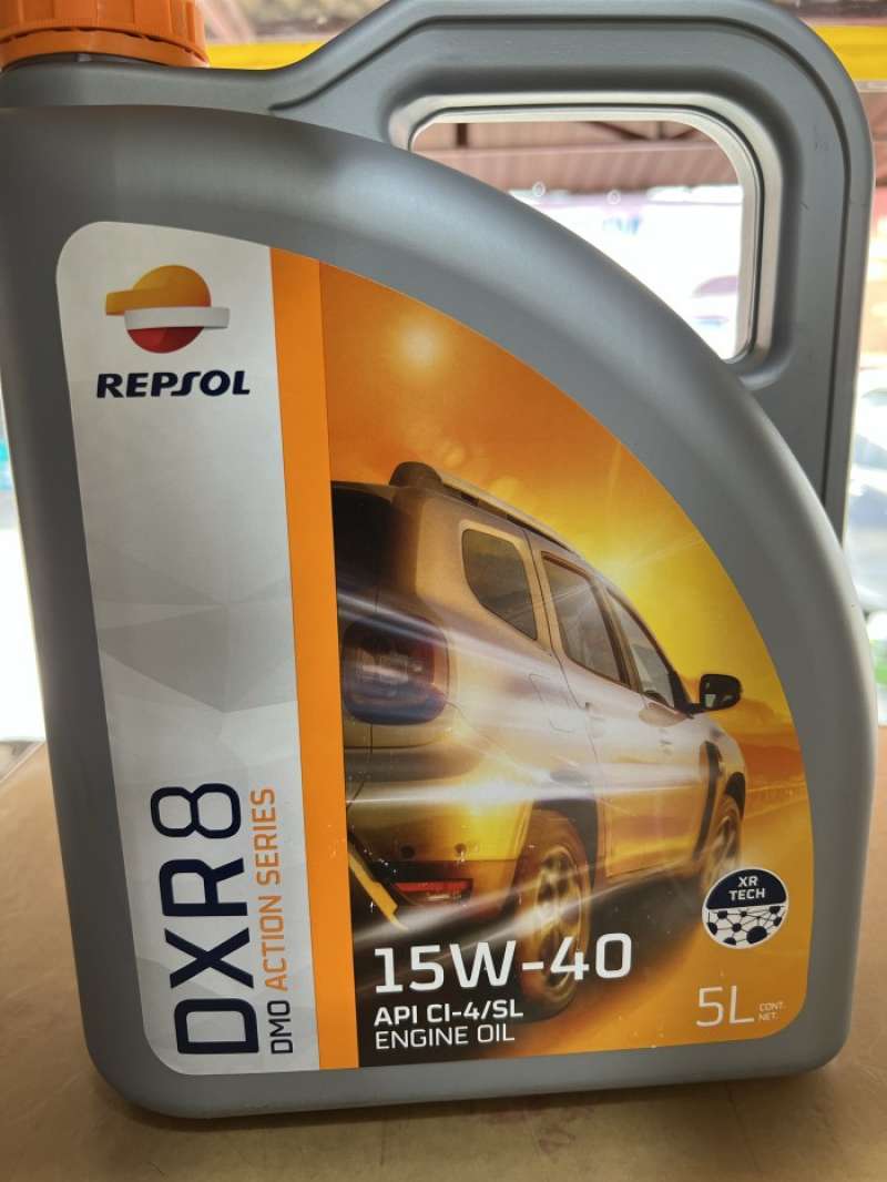 Jual Repsol Diesel Super Turbo SHPD SAE 15W-40 Galonan ASLI DAN MURAH ...