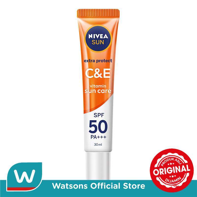 Promo NIVEA Extra Protect C & E Vitamin Sun Care SPF50 PA+++ 30ml ...