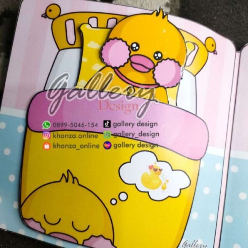 Promo BEBEK VIRAL Doll Quite Book Paper Duck Mainan Edukasi Anak ...