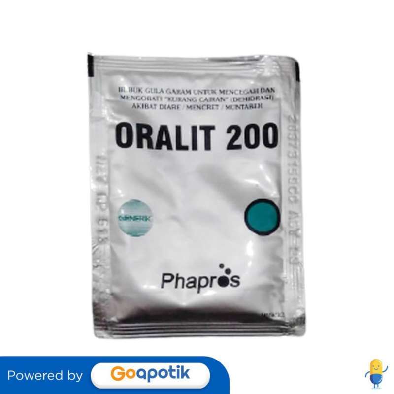 Jual ORALIT 200 PHAPROS SERBUK 4.1 GRAM SACHET di Seller Apotek Setia ...