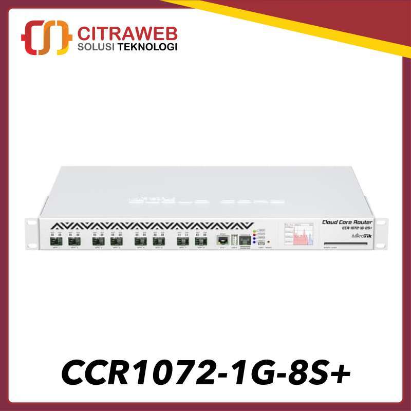 Jual Mikrotik Routerboard CCR1072-1G-8S+ Cloud Core Router di Seller ...