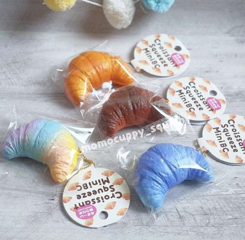 Promo Squishy Licensed Mini Croissant By Lian ( Roti Kroisan Kecil Ori ...