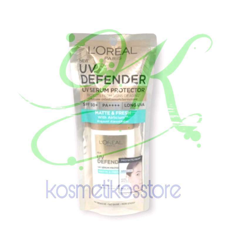 Jual Loreal Uv Defender Serum Protector Spf 50 Di Seller Kosmetikos ...