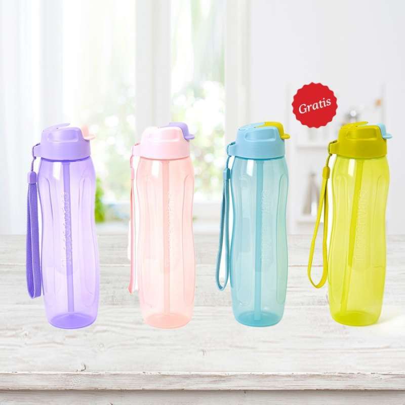 Jual Tupperware Eco Straw 750ml Botol Bottle Minum Di Seller Al Huda ...
