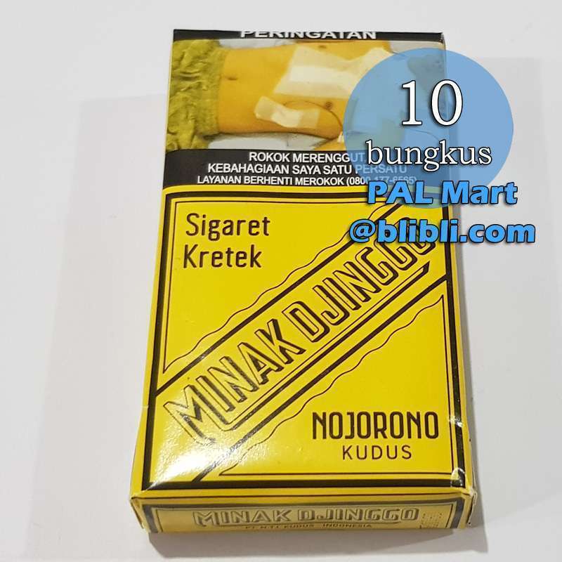 Jual Rokok Kretek Minak Djinggo Rempah / 1 Slop / 10 Bungkus Di Seller ...