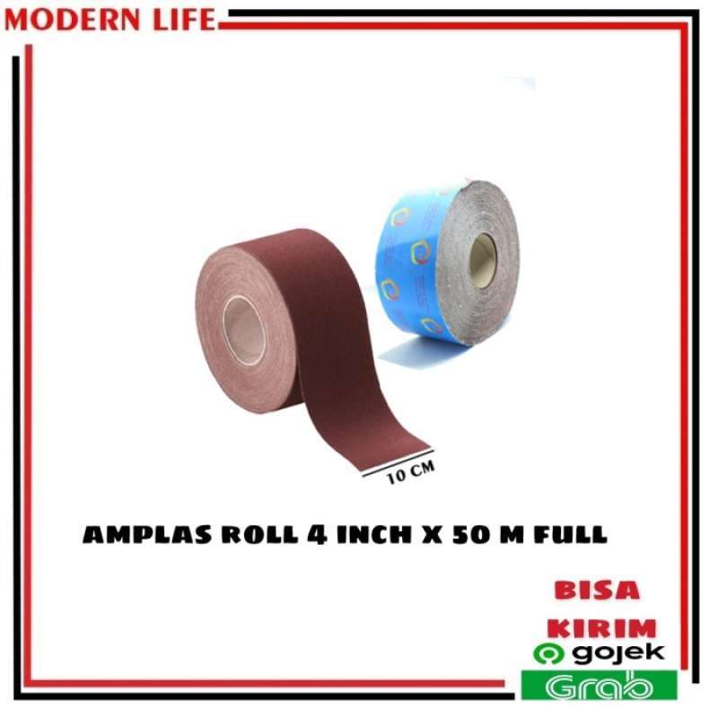 Promo Amplas Roll Meteran Full 50 Meter Waterproof 4 Inch 10 Cm X 50 M ...