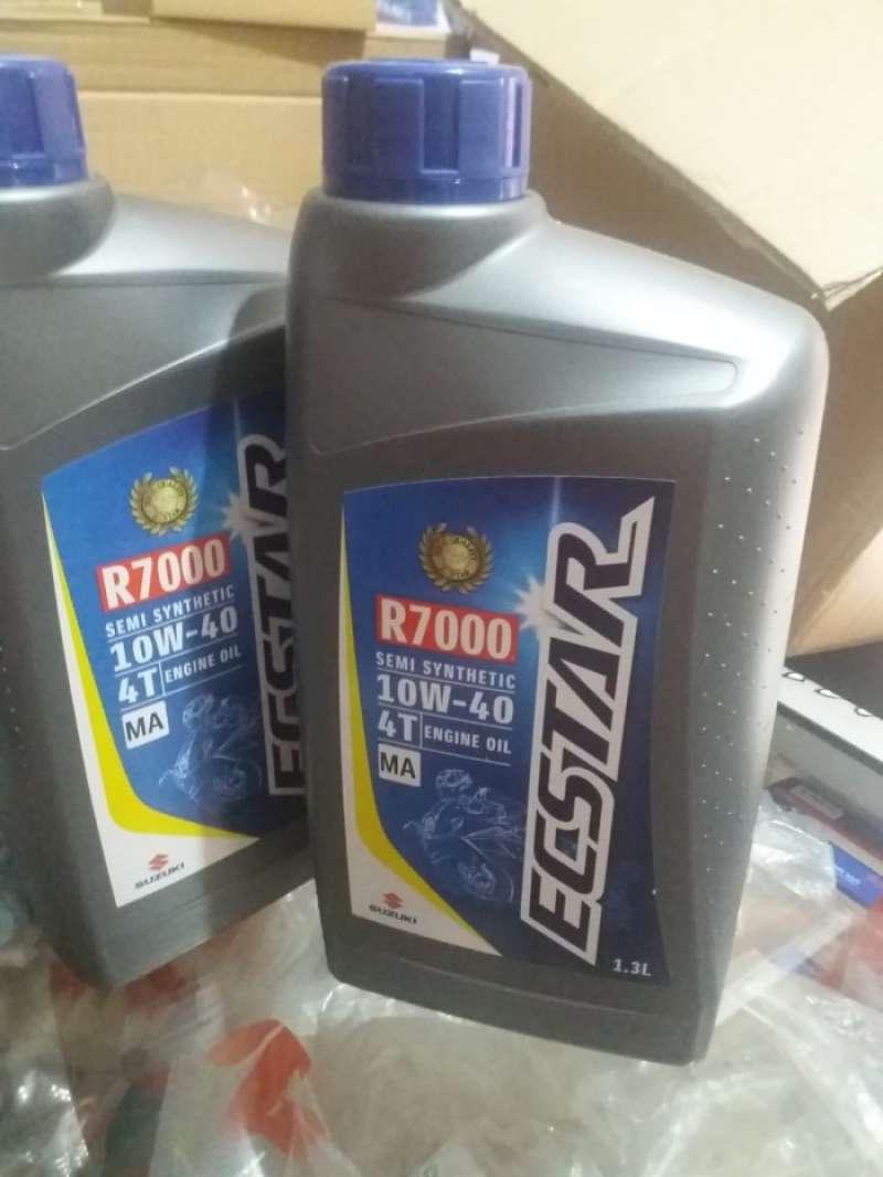 Promo Oli Ecstar R7000 10W - 40 Sl Ma 1.3L Inazuma Gsx Satria Bandit 150 Diskon 33% di Seller ...
