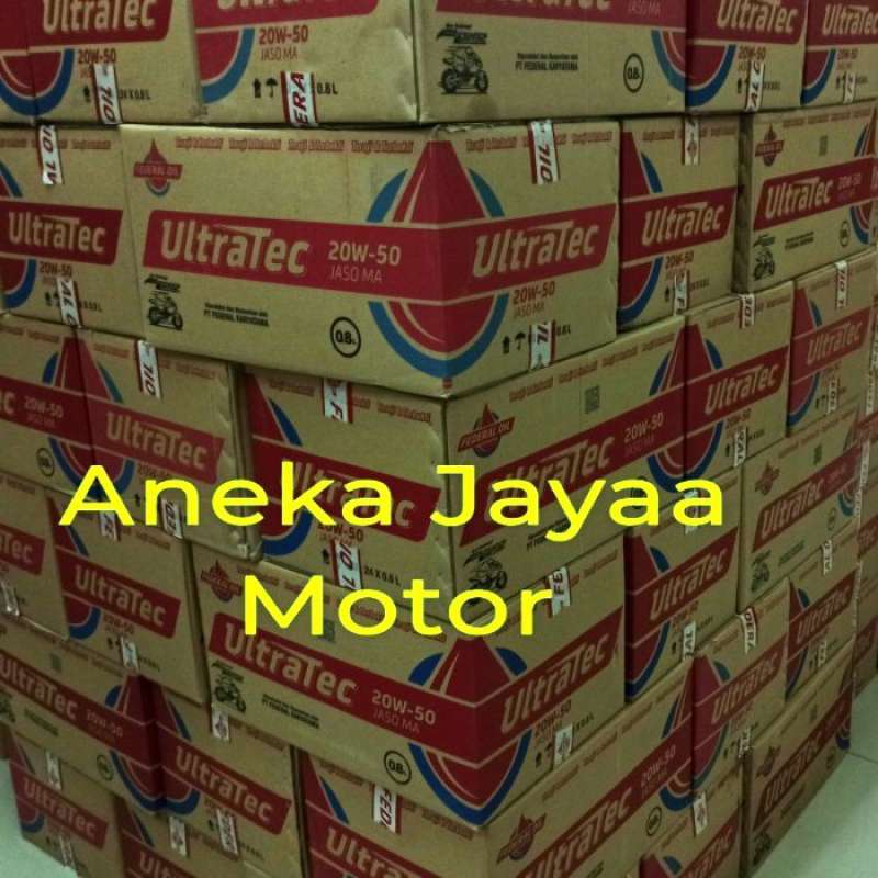 Promo Oli Federal Oil Ultratec Sae 20W-50 Jaso Ma Api Sg Isi 800 Ml ...