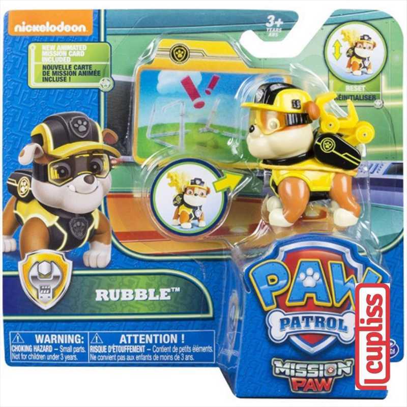 Jual Paw Patrol Rubble Hero Pup Mission Figure only 6026592 di Seller ...
