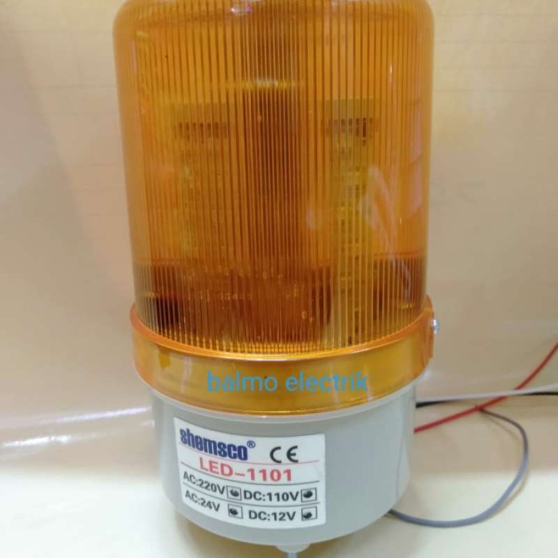 Promo warning light atau lampu rotary AC DC Diskon 23% di Seller ...