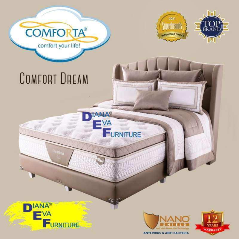 Jual Comforta Comfort Dream Set Kasur Springbed di Seller Diana Eva ...