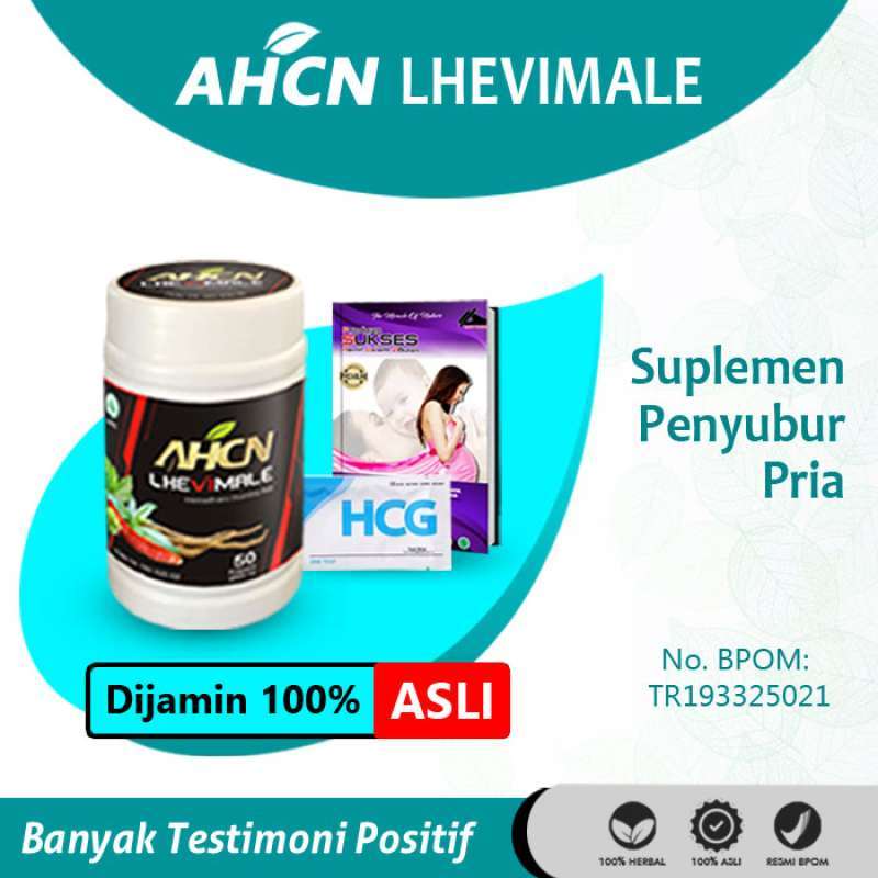 Jual AHCN Lhevimale Obat Penyubur Sperma Membantu Mengatasi Masalah ...