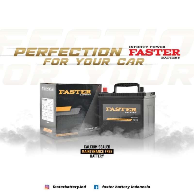Jual Aki Mobil Toyota Rush Faster Battery Ns40z Aki Kering 12v / 35ah ...