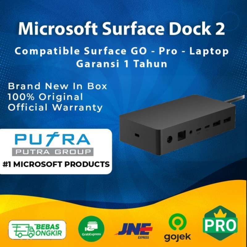 Jual Microsoft Surface Dock 2 Converter for Surface Pro / Laptop / Book ...