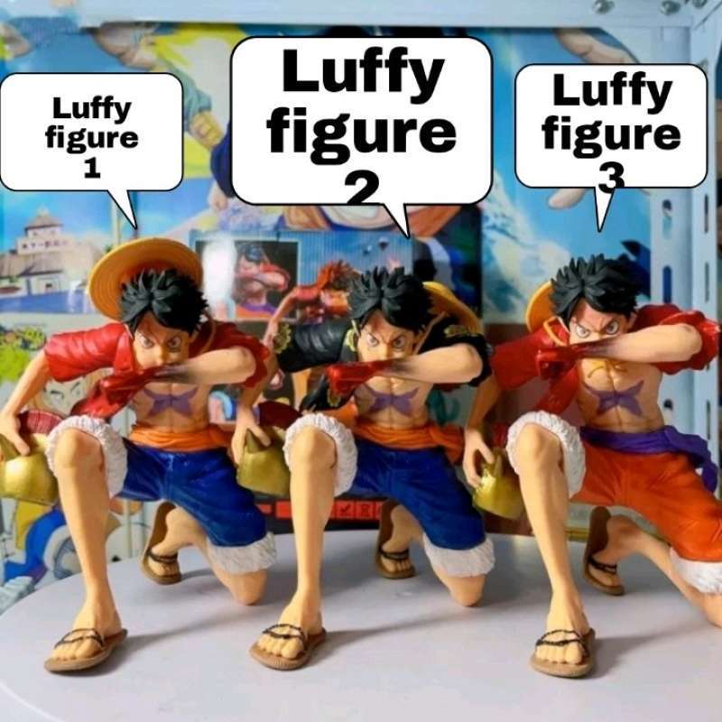 Jual one piece monkey d luffy blow hand figure 3 varian satuan di ...