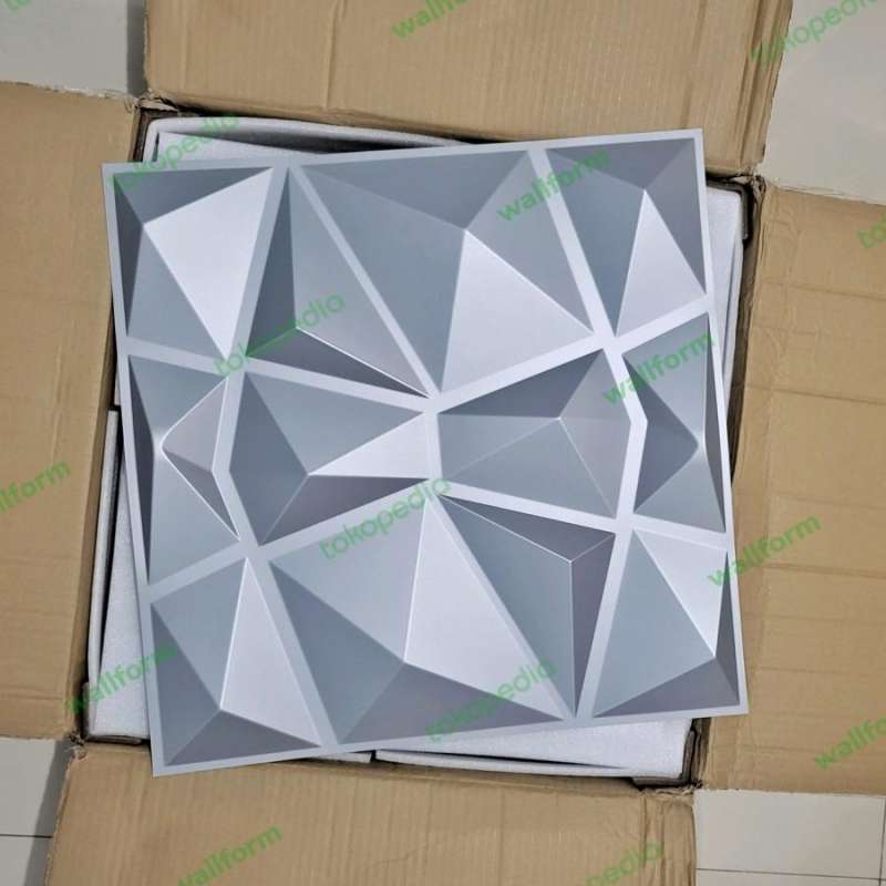 Jual 3d Wallpanel Wall Panel Pvc. Bukan Wallpaper, Sticker, Foam D094 ...