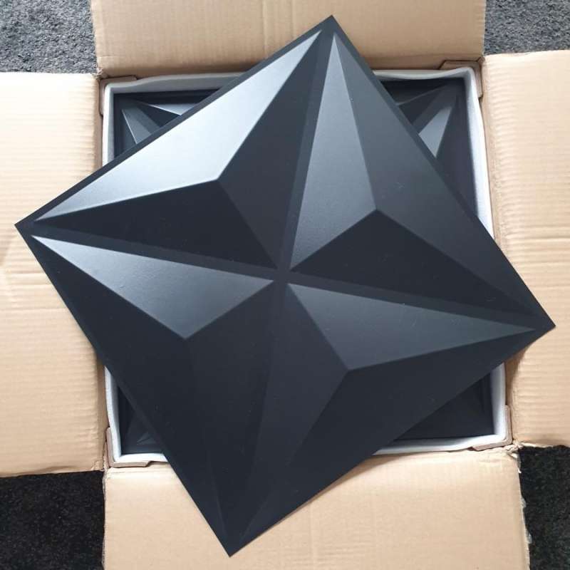 Jual 3D WALLPANEL Wall Panel PVC 50x50cm Bukan wallpaper sticker foam ...