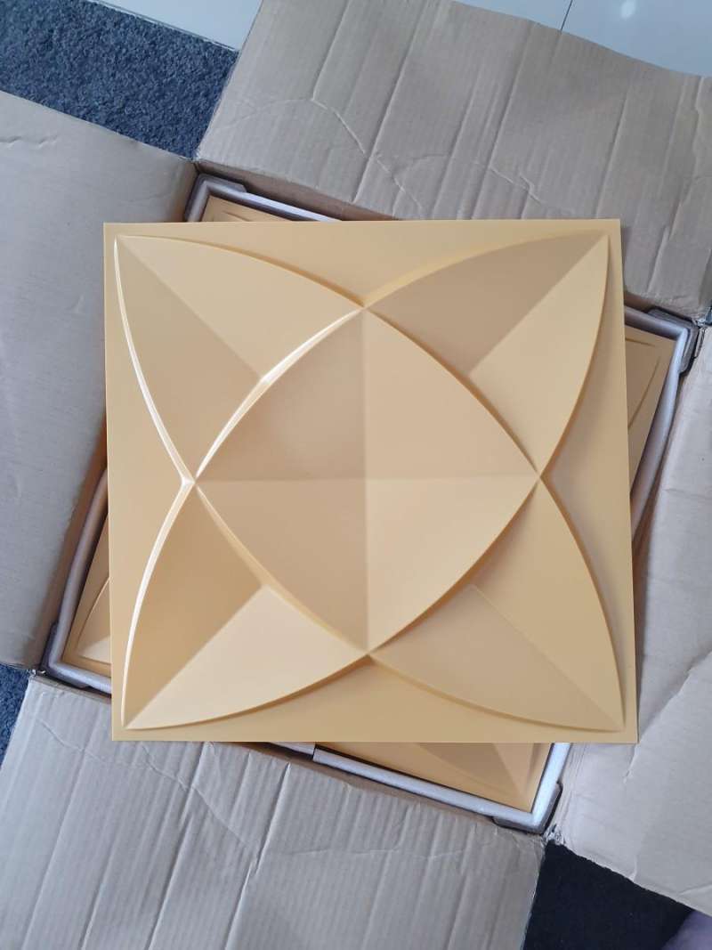 Jual 3D WALLPANEL Wall Panel PVC 50x50cm Bukan wallpaper sticker foam ...