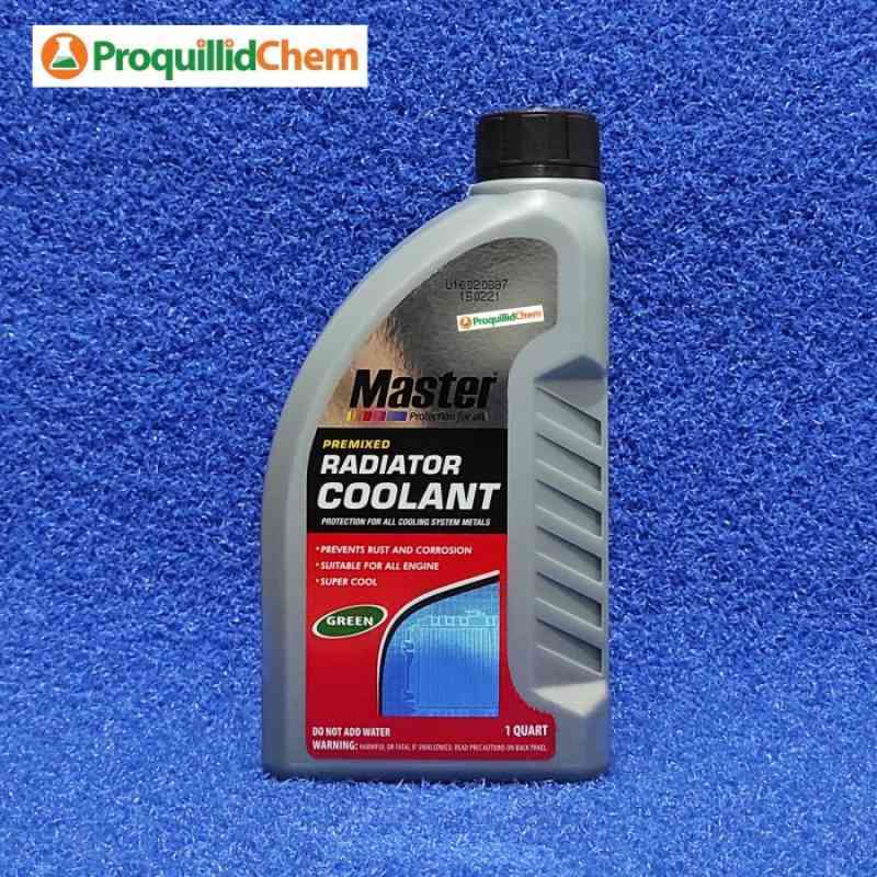 Jual MASTER PREMIXED CAIRAN AIR RADIATOR COOLANT MOBIL MOTOR HIJAU ...