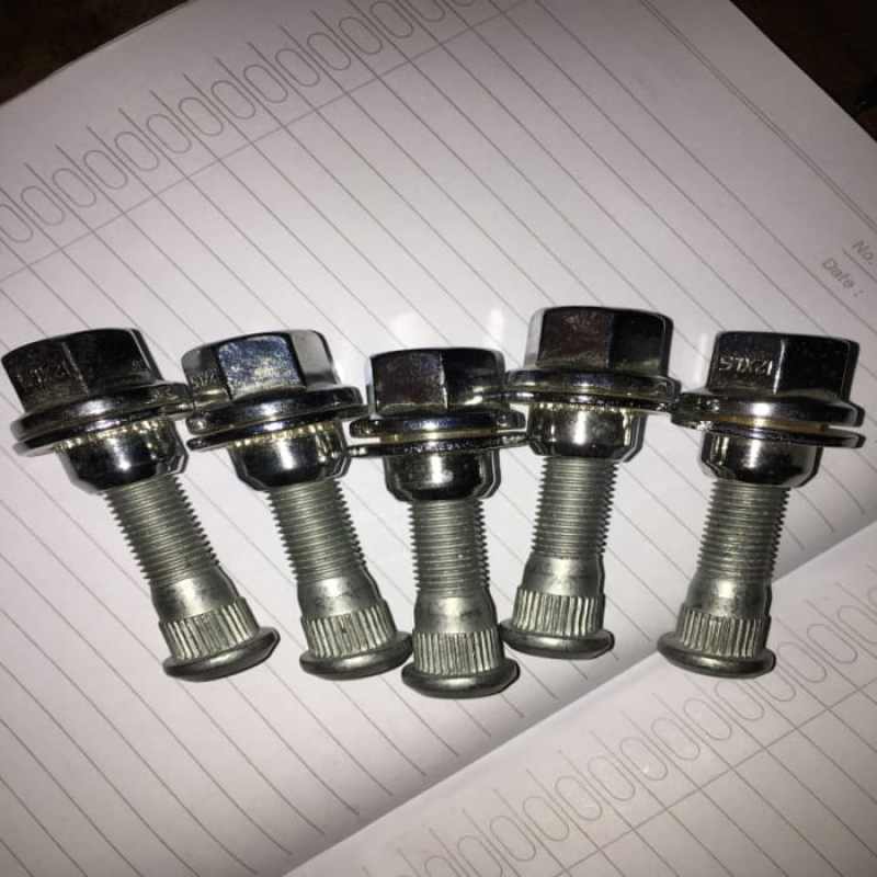 Promo Dijual 1 Buah Baut Roda Mur Roda Toyota Kijang Kapsul Krista Velg ...