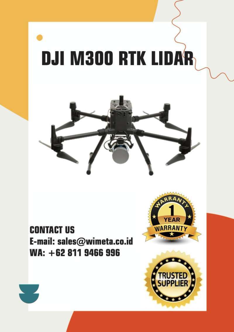 Jual DJI Matrice 300 RTK LIDAR / DJI M300 RTK LIDAR di Seller WIMETA - Kebagusan, Kota Jakarta ...