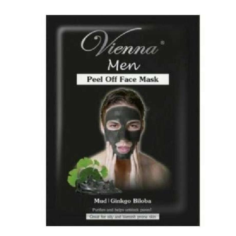 Jual 15 Ml Sachet Men Vienna Peel Off Mask Mattifying Mud / Masker ...