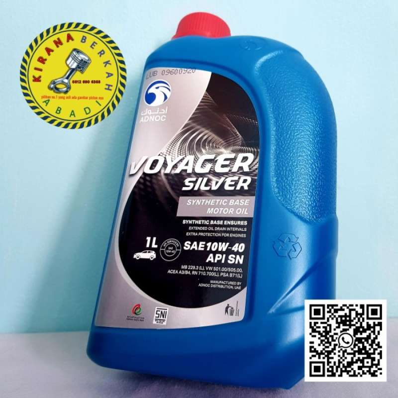 Promo Adnoc Silver 10W40 Sn Cf 1L Diskon 23% di Seller SUMBER REZEKI OTO SHOP - Kota Jakarta ...