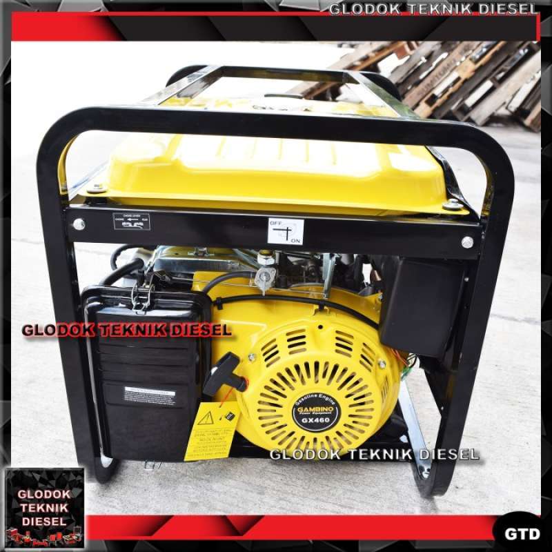 Jual Genset Bensin 8000 W Gasoline Generator Listrik 9000 Watt Original ...